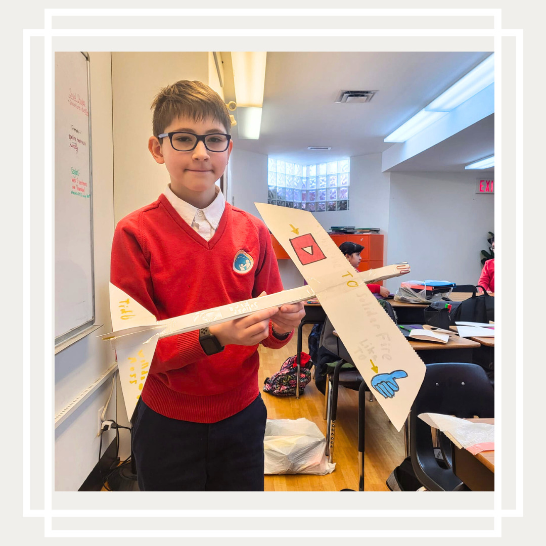 Grade 5 - STEM - Make an Airplane - Guiding Light Academy