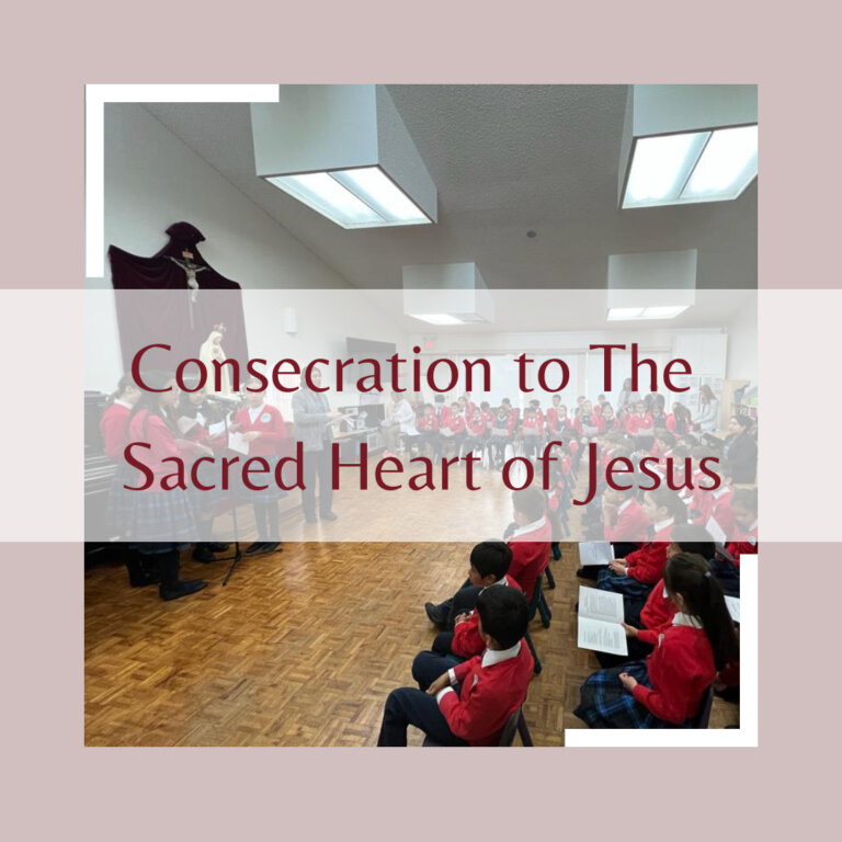 Consecration to The Sacred Heart of Jesus - Guiding Light Academy
