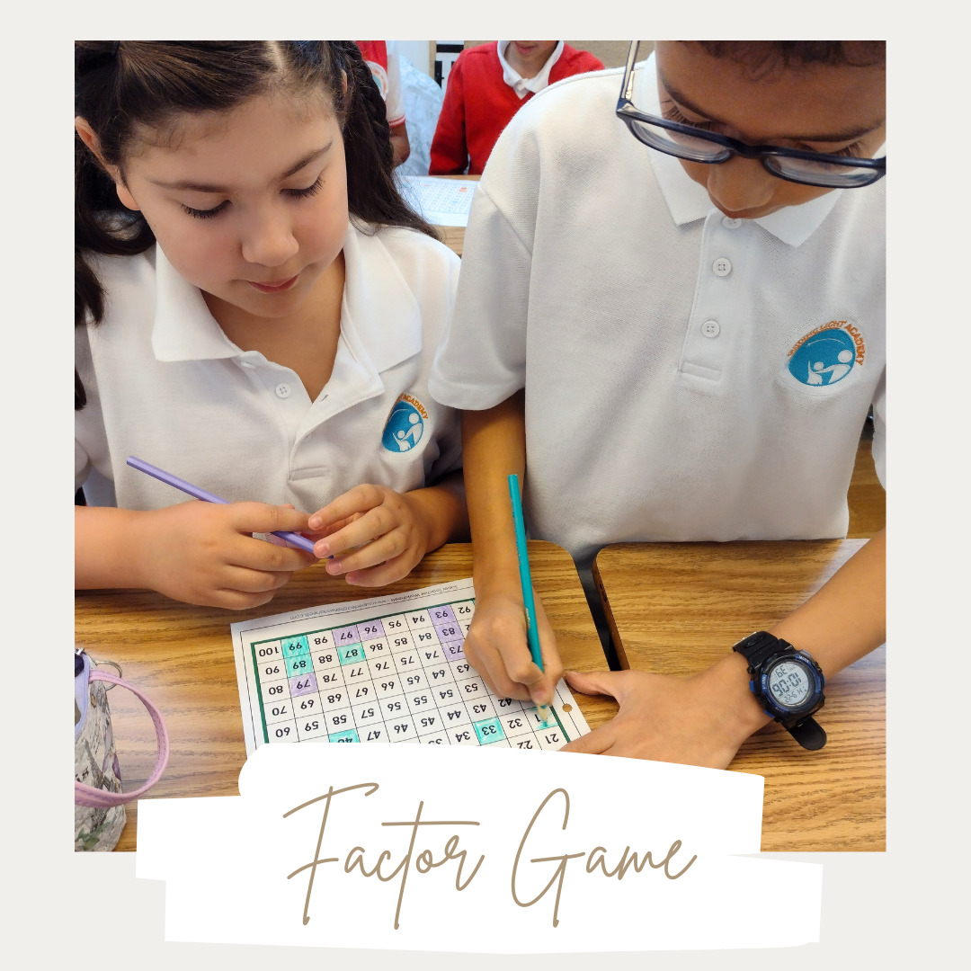 Factor Game - Guiding Light Academy